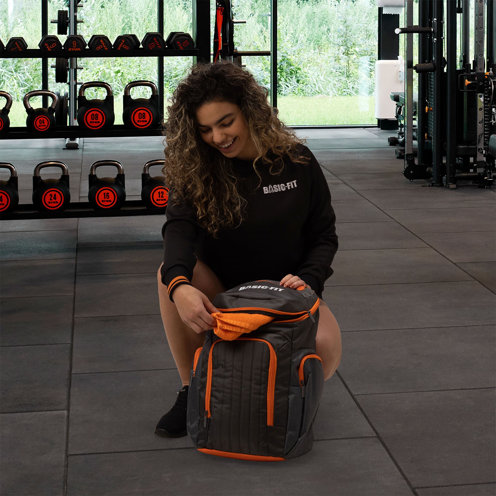 De wereldbekende Basic Fit Rugzak van Noor Sportswear bv ...